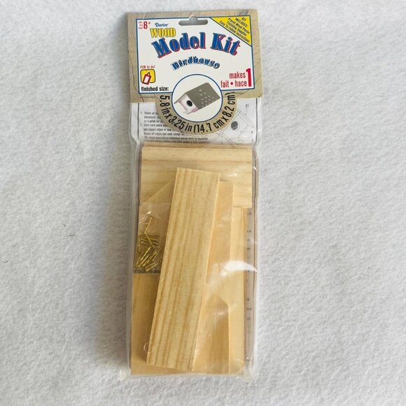 Darice | Office | Darice Wood Model Kit Bird House New Ages 8 | Poshmark